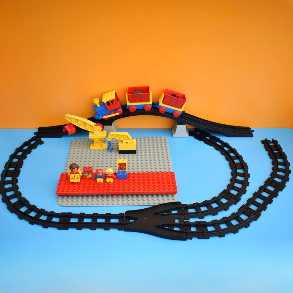 Vintage 1990s Duplo Train Track Set / Station – Pineapple Retro