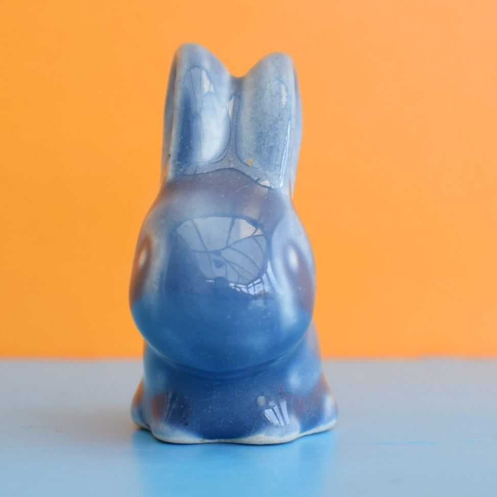 Vintage 1930s Rare Tiny / Medium Bourne Denby Rabbits - Blue ...