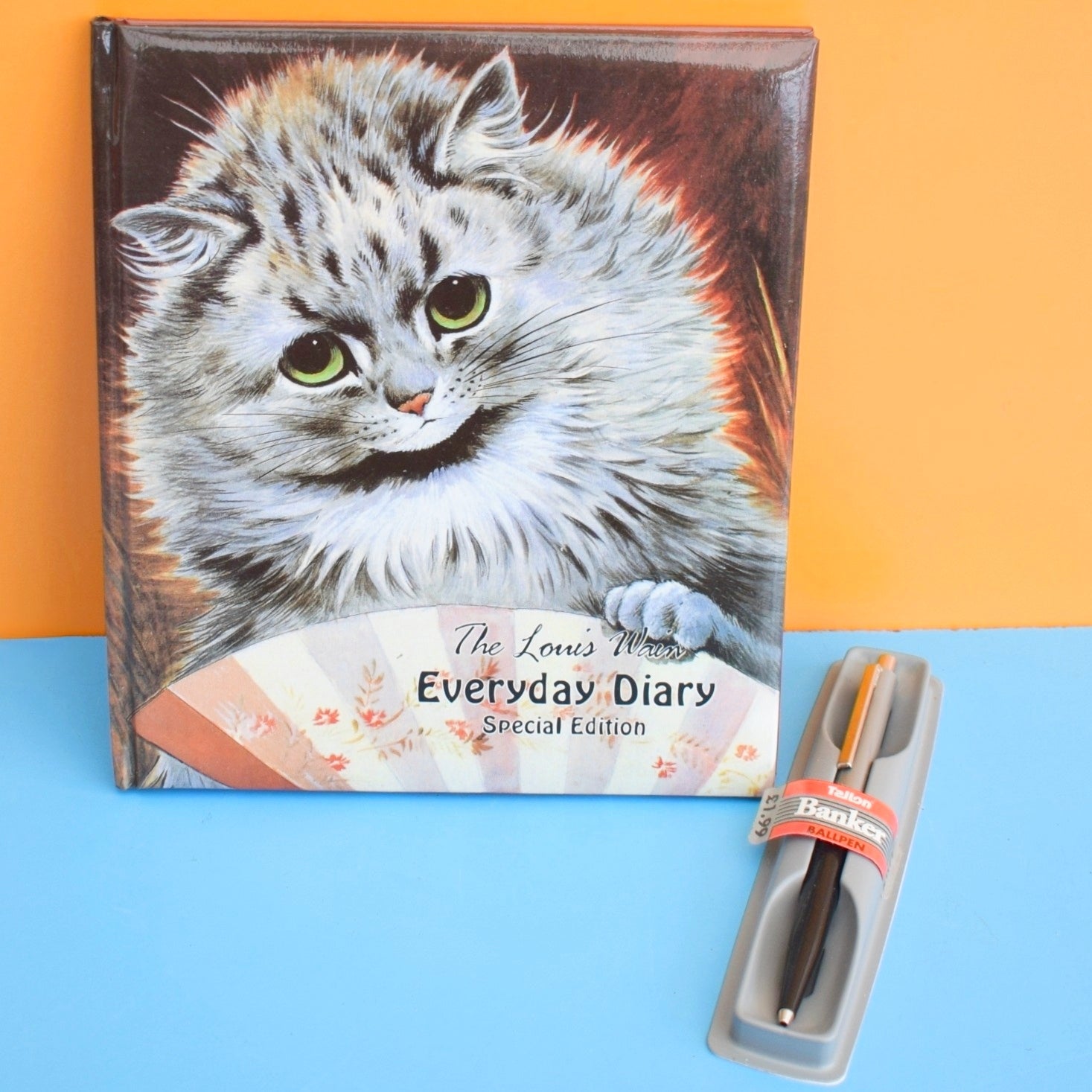 Vintage 1990s Louis Wain Everyday Diary Special Edition – Pineapple Retro