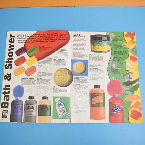 Vintage 1990s The Body Shop Catalogue – Pineapple Retro