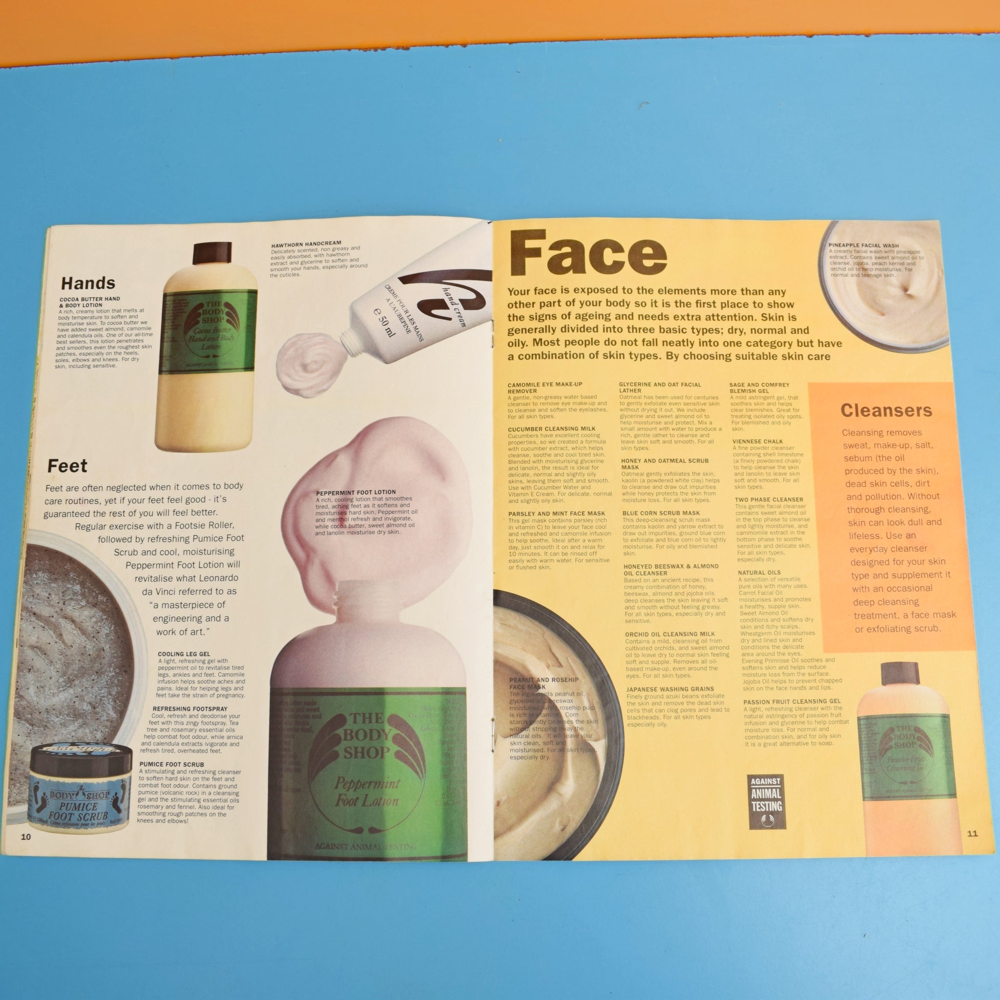 Vintage 1990s The Body Shop Catalogue – Pineapple Retro