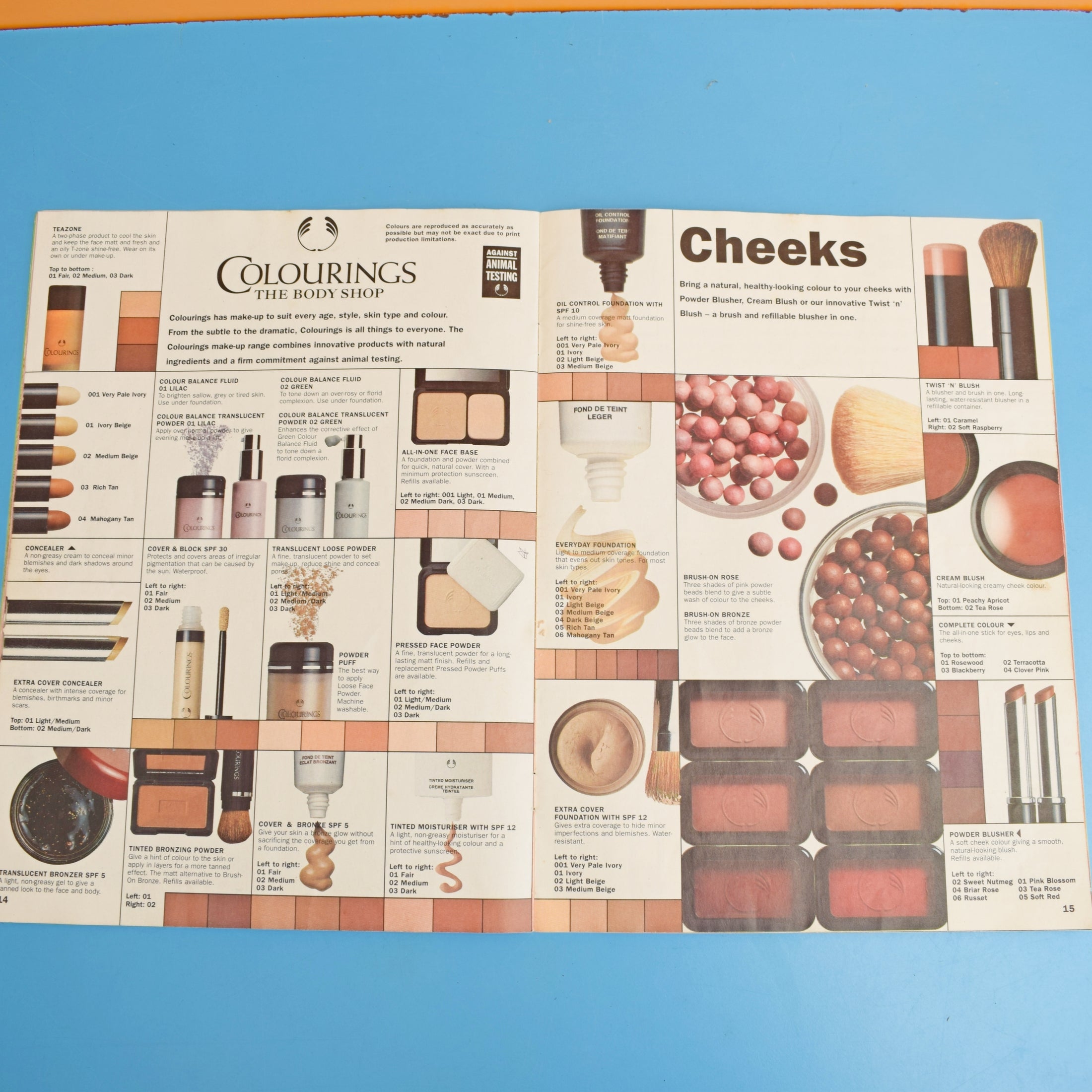 Vintage 1990s The Body Shop Catalogue – Pineapple Retro