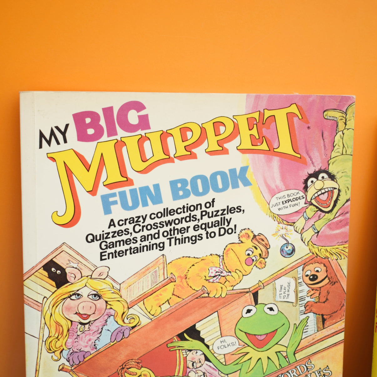 Vintage 1970s The Muppet Show Annual & Fun Book – Pineapple Retro
