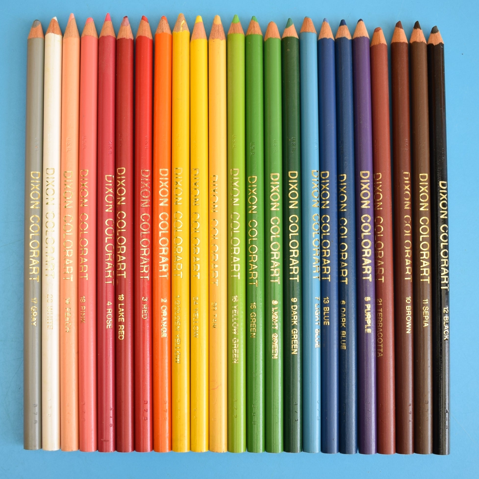 Vintage 1990s Rainbow Pencils - ColorArt American – Pineapple Retro