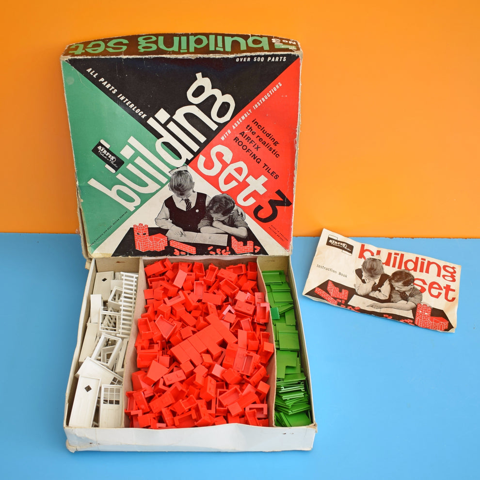 Vintage 1950s Airfix Plastic Building Set 3 – Pineapple Retro