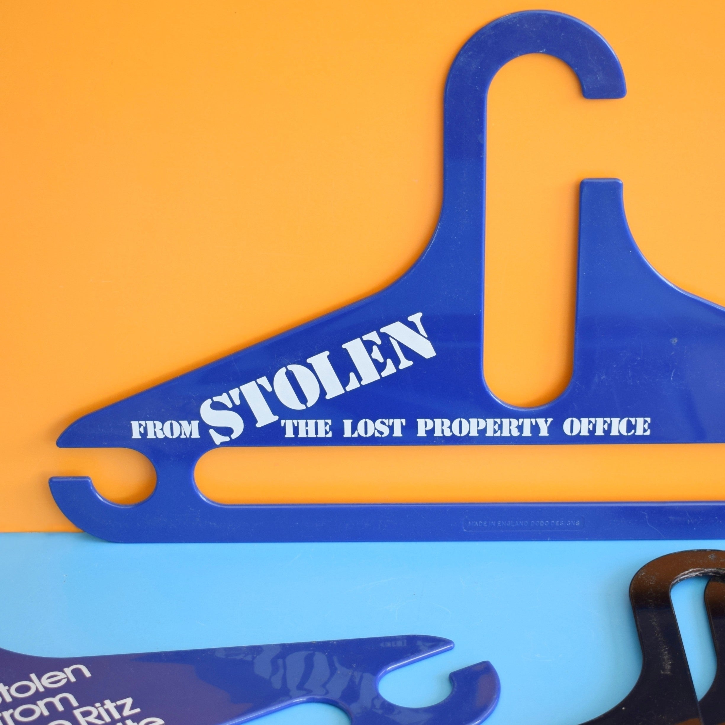 Vintage 1970s Space Age Plastic Clothes Hangers - Dodo Designs ...