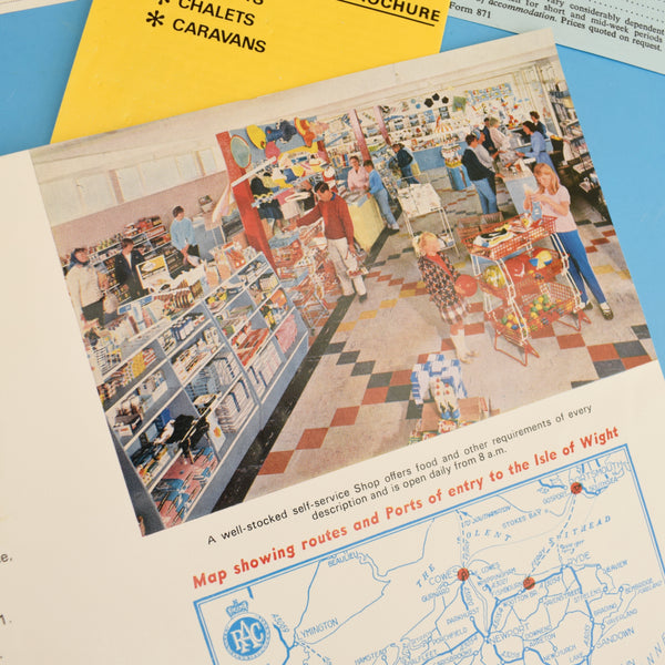 Vintage 1970s Holiday Camp Brochures – Pineapple Retro