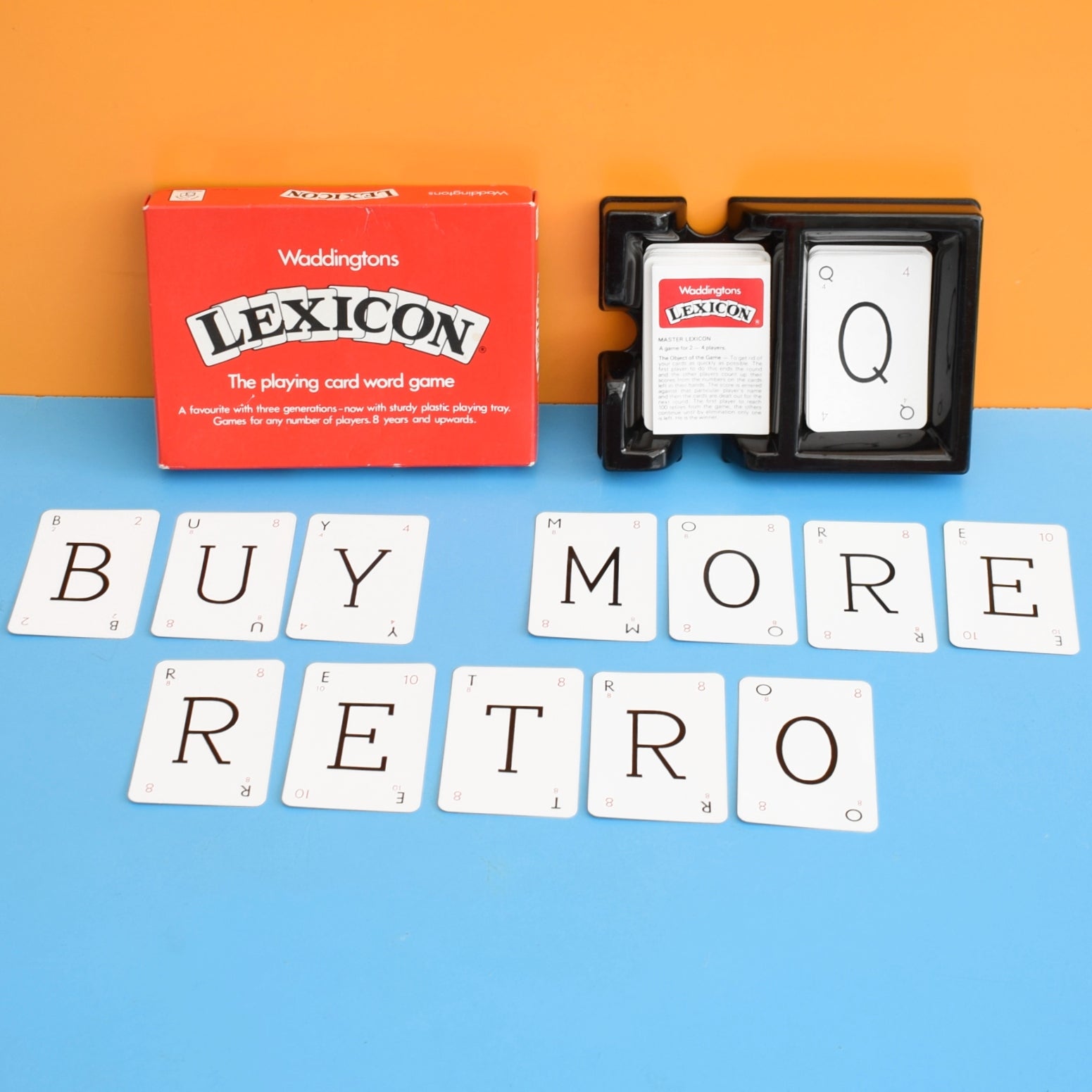 Vintage 1970s Card Game - Lexicon - Anagrams - Craft . – Pineapple Retro