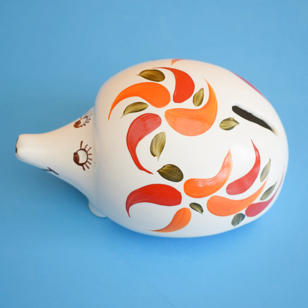Vintage 1960s Arthur Wood - Hedgehog Money Bank – Pineapple Retro