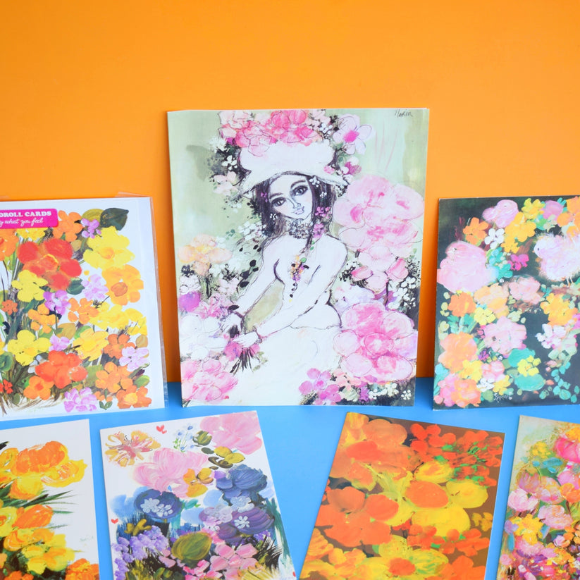 Vintage 1970s Greeting Card Pack - by Marion - Artist x7 – Pineapple Retro