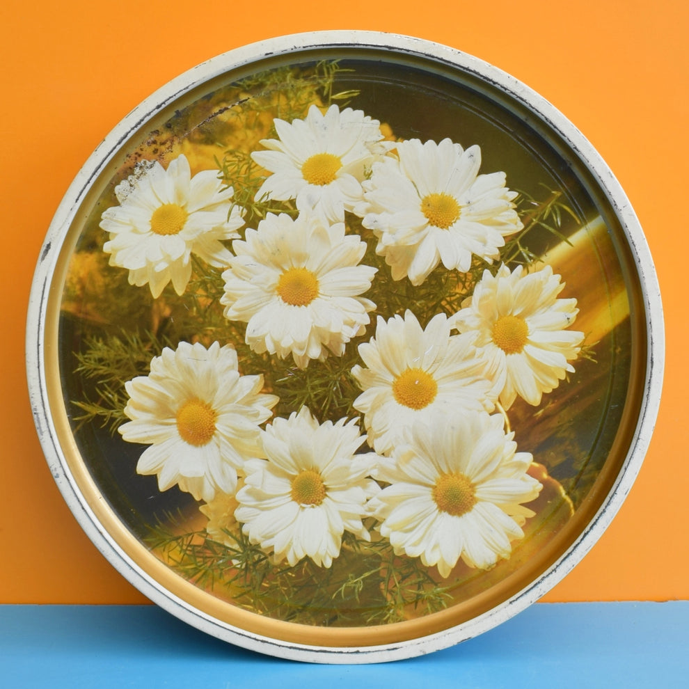 Vintage 1960s Metal Flower Tins - Flower Power – Pineapple Retro