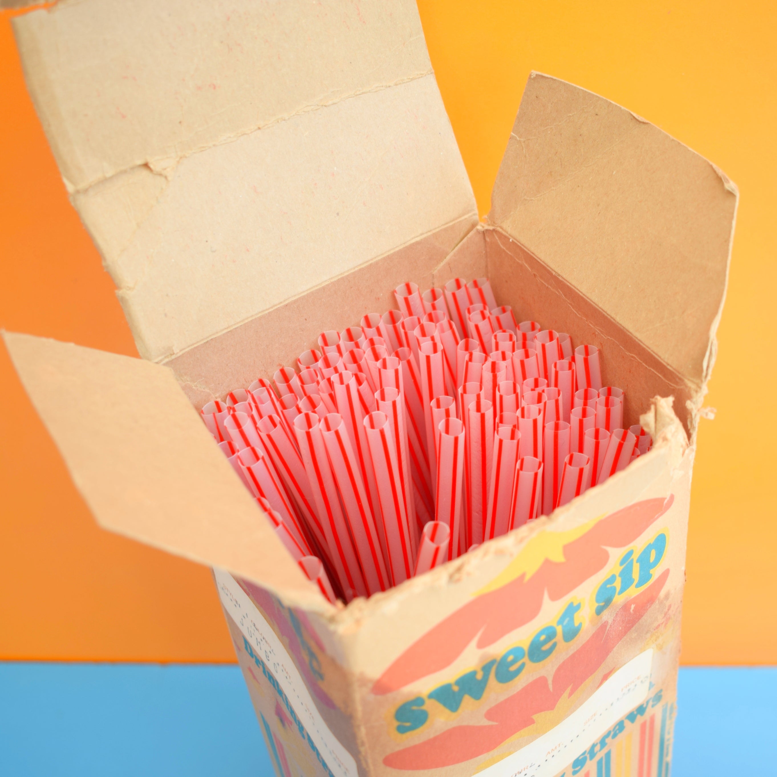 Vintage 1960s Straws Selection- Props? – Pineapple Retro