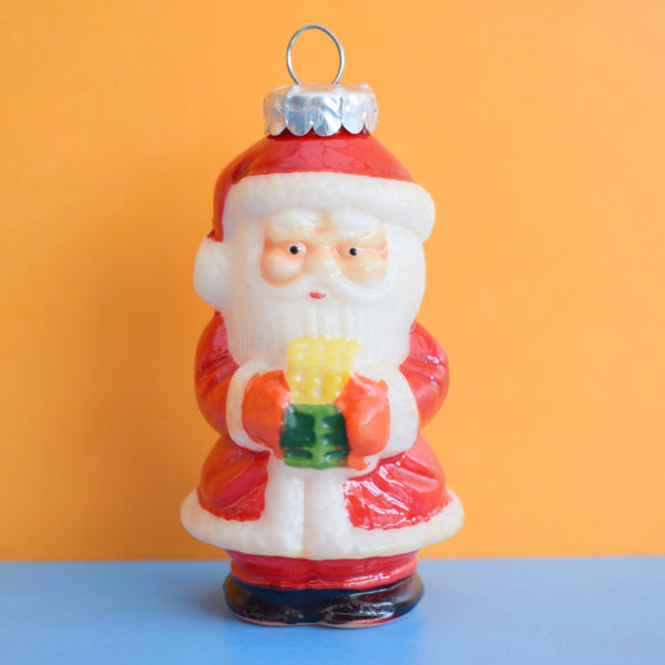 Vintage 1970s Kitsch Christmas Santa Baubles Set – Pineapple Retro
