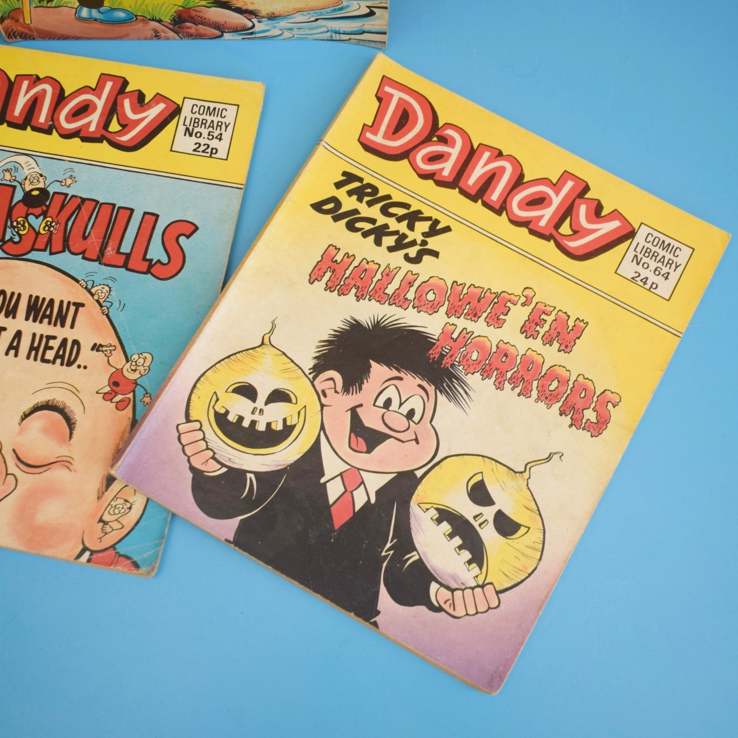 Vintage 1970s Comic Selection Dandy and Beano X5 – Pineapple Retro