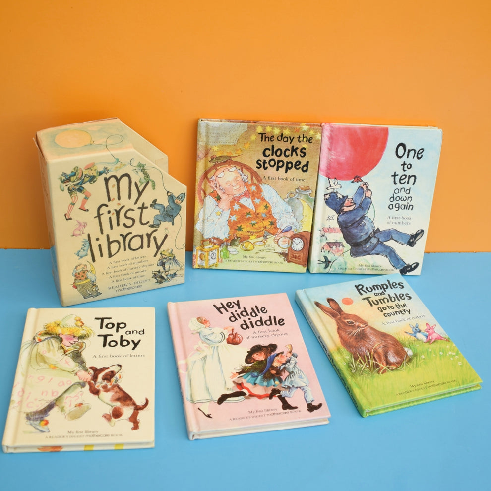 Vintage 1980s Reader Digest My First Library Book Sets – Pineapple Retro