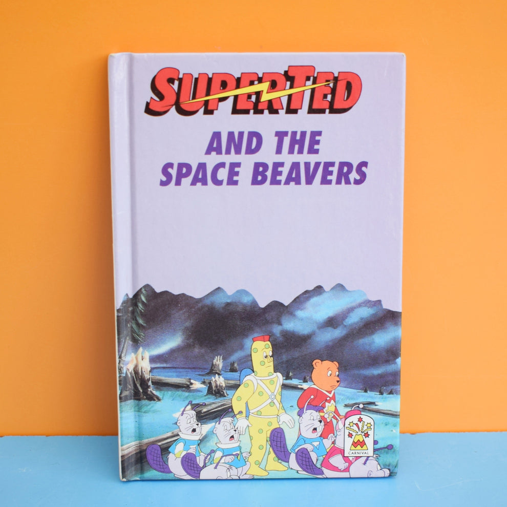Vintage 1980s Book - Superted & The Space Beavers – Pineapple Retro