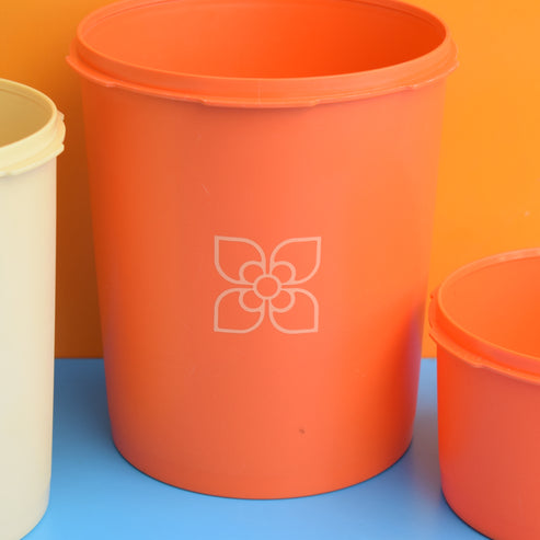 Vintage 1970s Tupperware Planters / Vases – Pineapple Retro