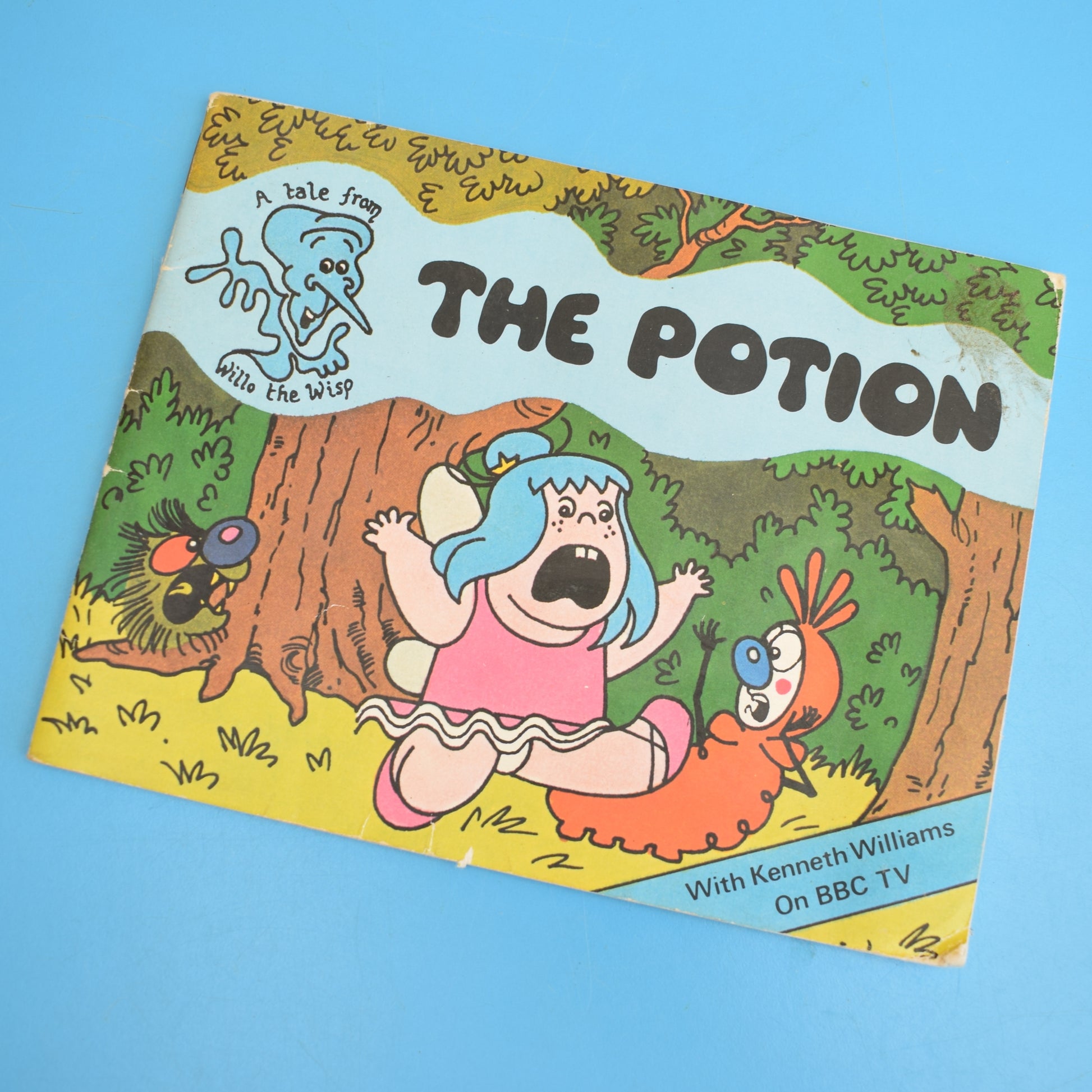 Vintage 1980s Willo The Wisp / Buzby Books – Pineapple Retro