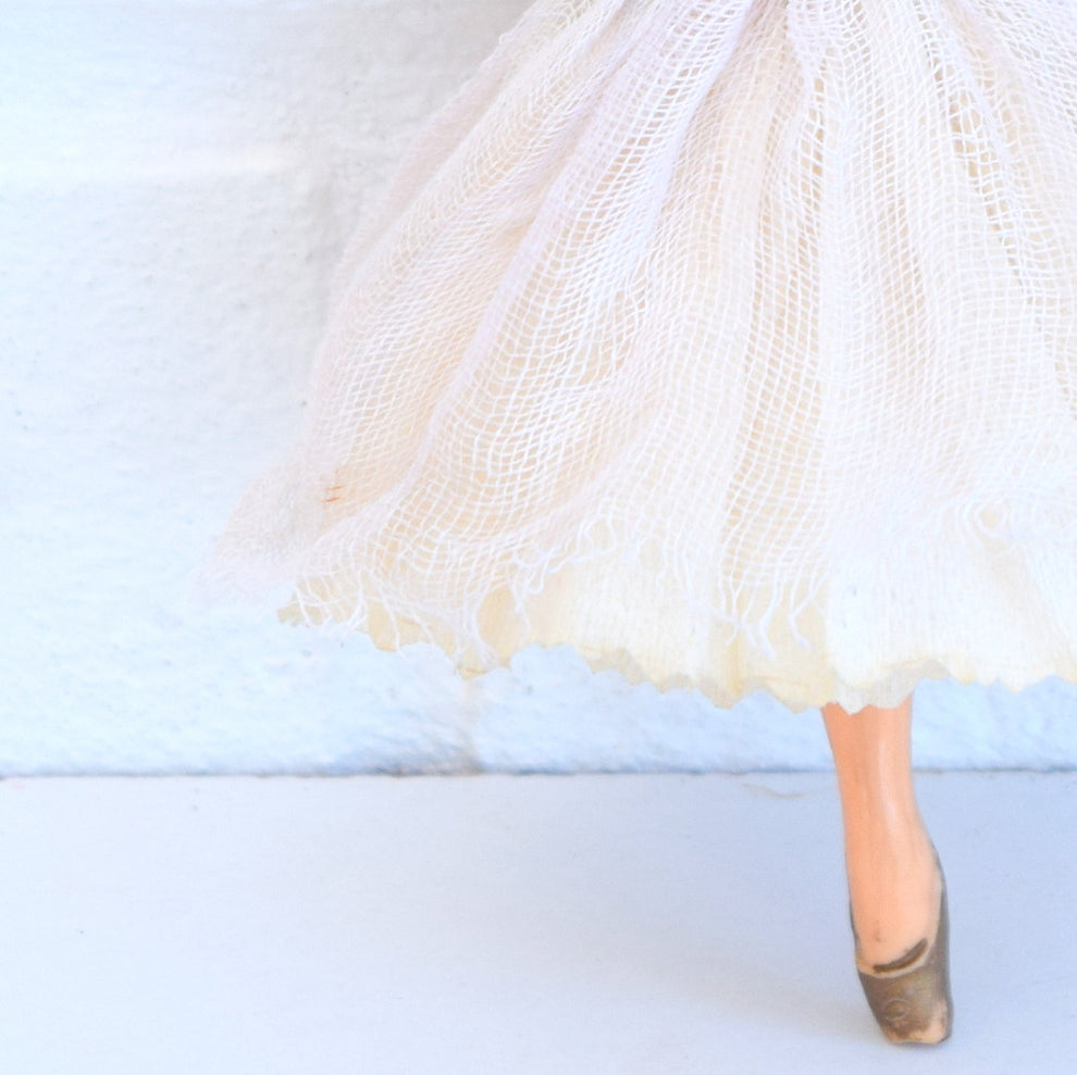 Vintage 1950s Pretty Christmas Fairy Ballerina Tree Topper - Dibro / A ...