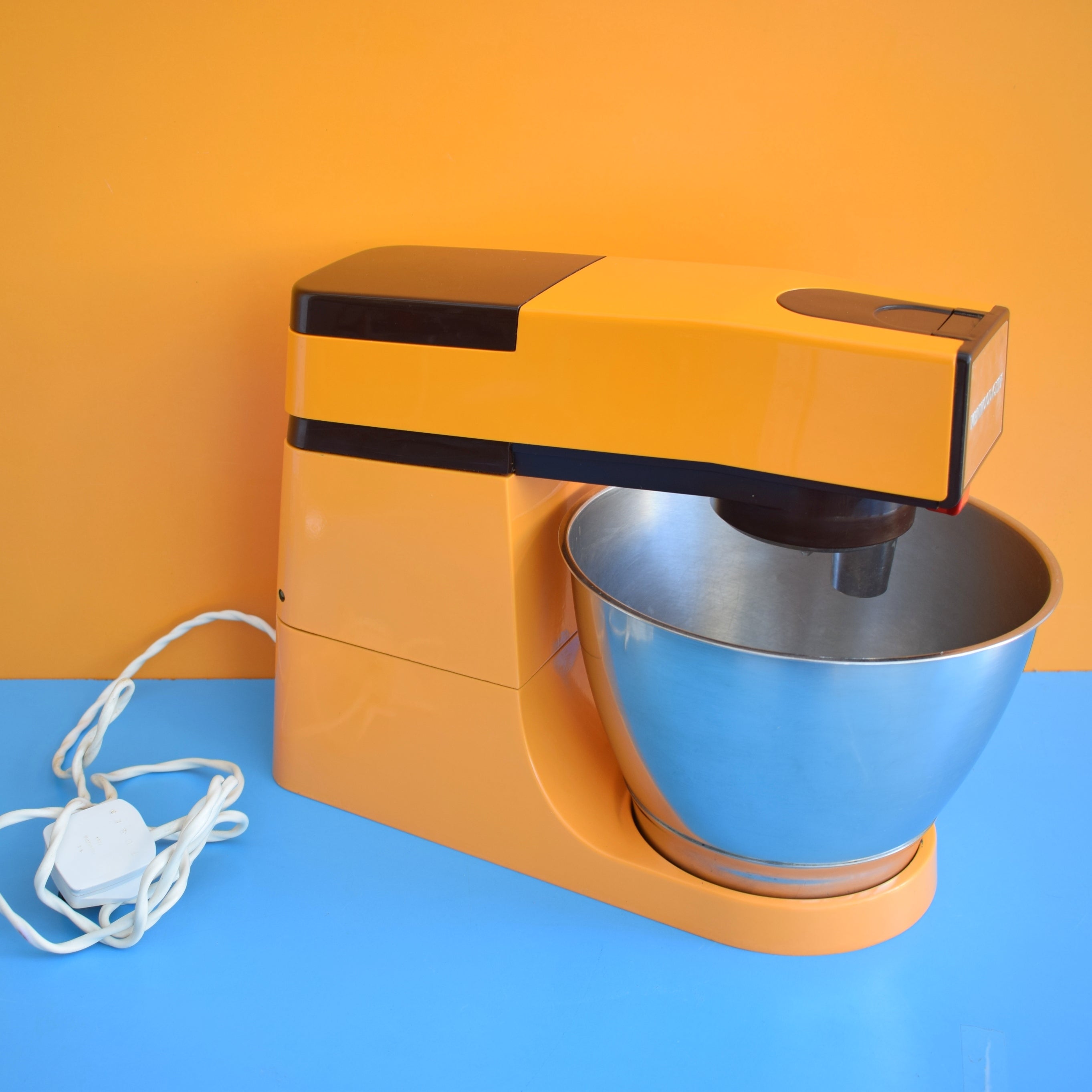 Vintage 1970s Kenwood Chef Food Mixer - Orange – Pineapple Retro