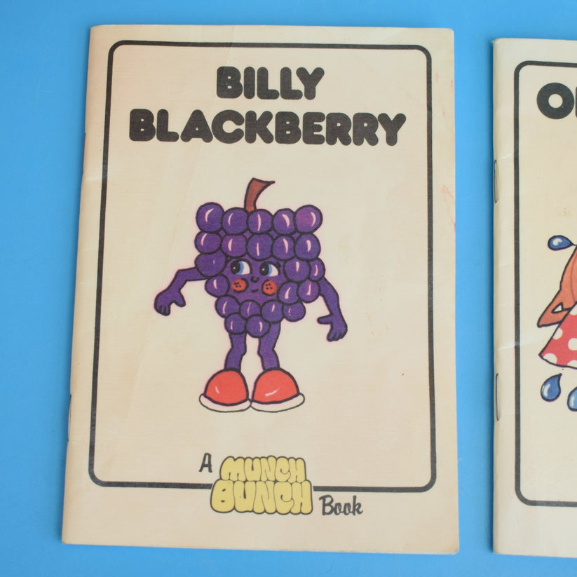 Vintage 1980s Munch Bunch Books – Pineapple Retro