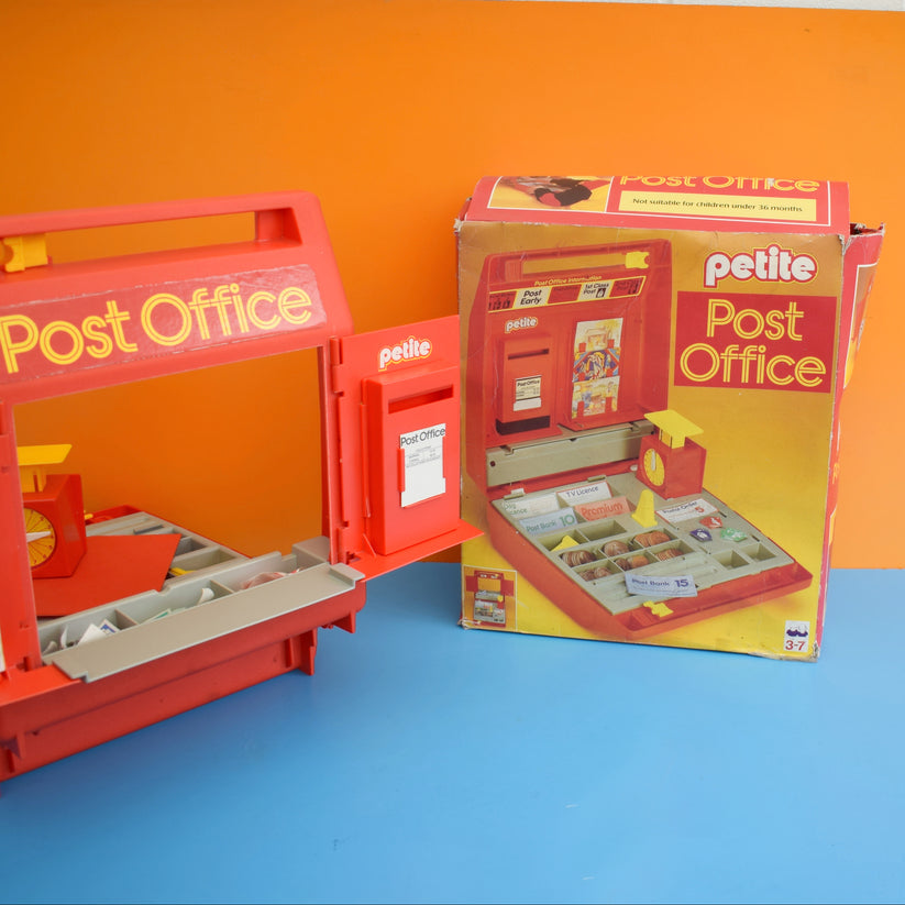 Vintage 1980s Post Office Toy- Role Play - Petite . – Pineapple Retro